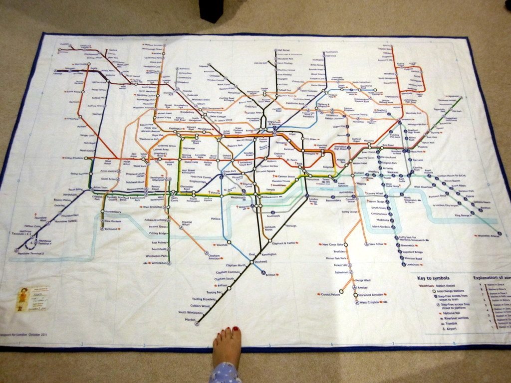 Union Jack Quilt Plus the Tube Map (A Very Loose Tutorial) – GeekDad