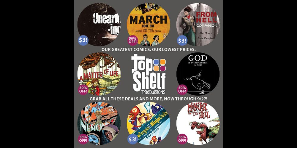 2013 Top Shelf Massive $3 Sale Starts Today! – GeekDad