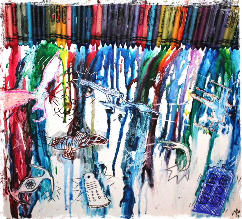 Trending Craft Ideas You Really Should Try, Part Two: Crayon Drip Art ...