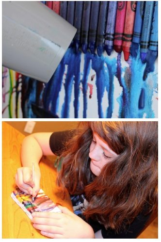 Trending Craft Ideas You Really Should Try, Part Two: Crayon Drip Art ...