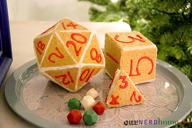 Make Polyhedral "Gingerbread" Dice for the Holidays – GeekDad