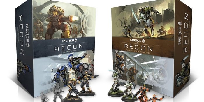 Kickstarter Alert: MERCS Recon – Cooperative Squad Based Board Game ...