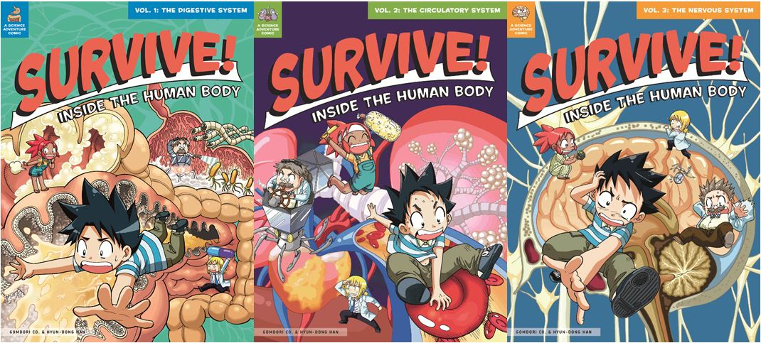 Survive Inside the Human Body Manga Series! – GeekDad