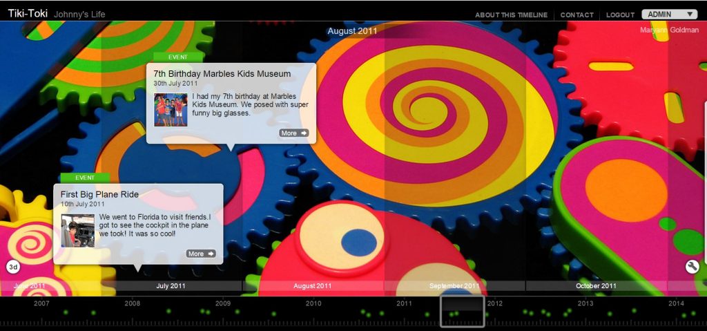 Tiki Toki Timeline – GeekDad