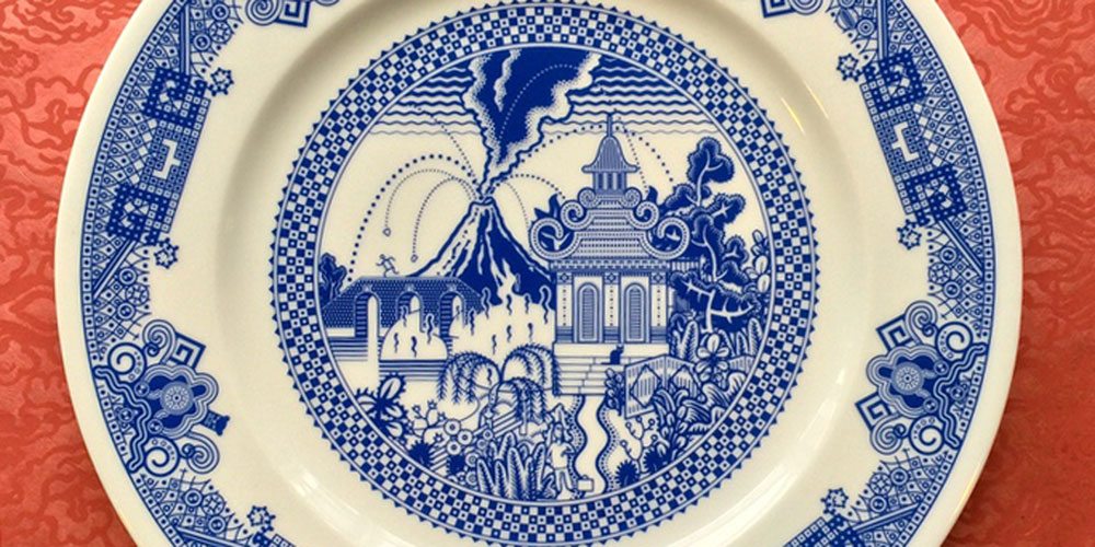 The Latest Calamityware Plate Is Hot Stuff – GeekDad
