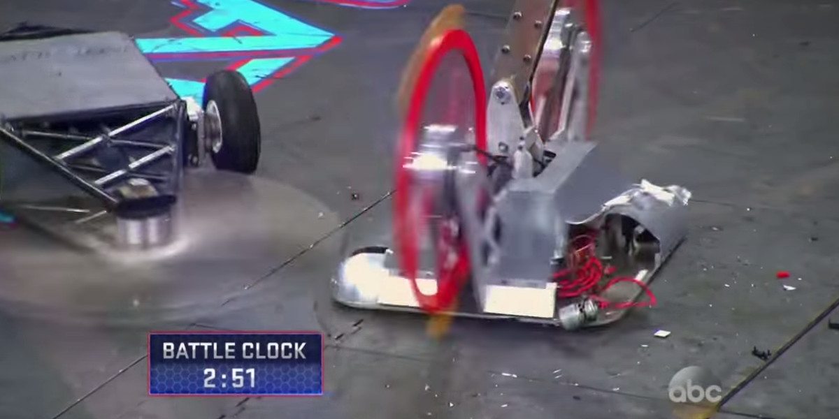 BattleBots Week 2 Recap – Flames, Lamé, and a Fishing Net? – GeekDad