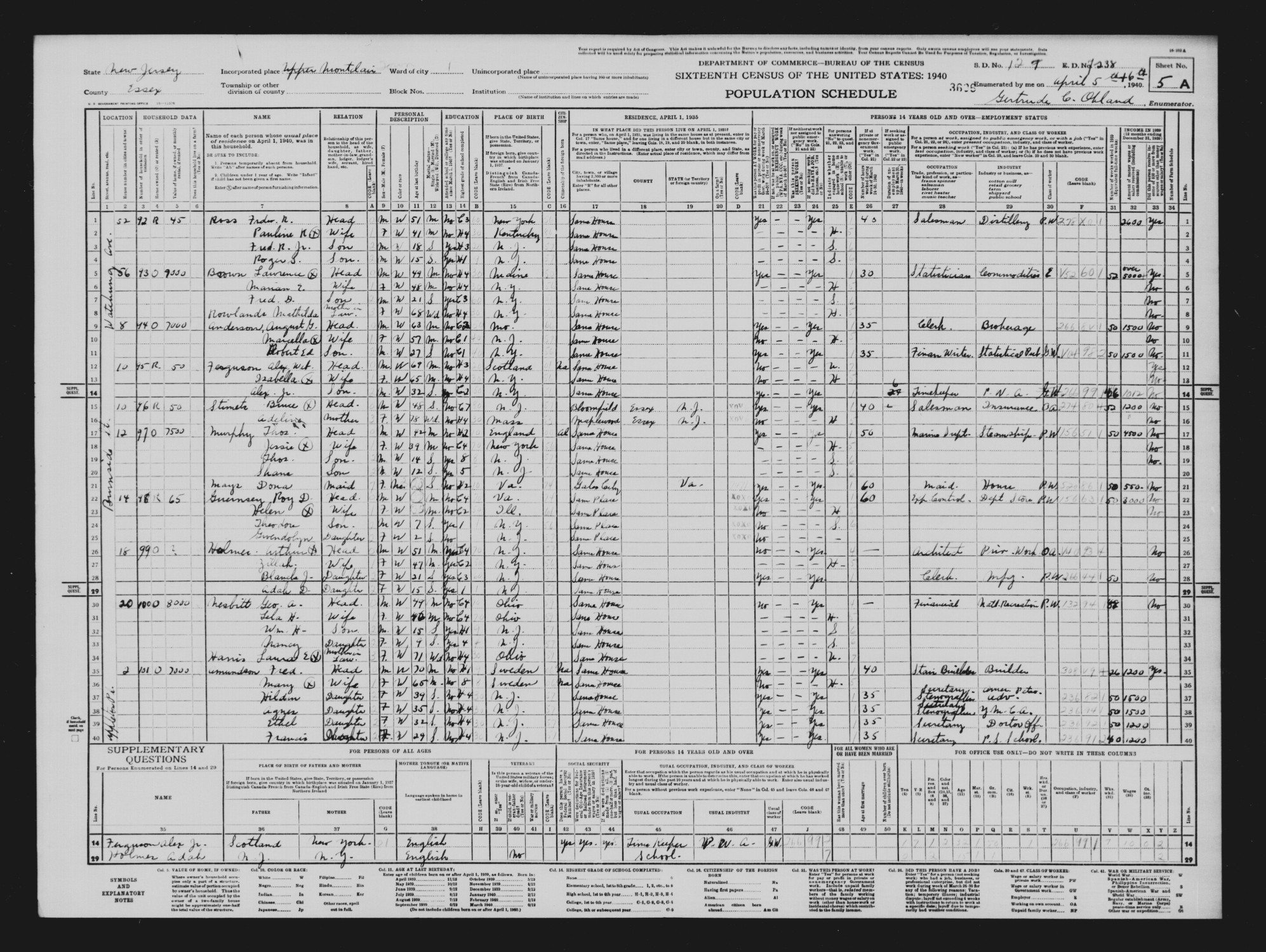 Return of the Genealogy Geek, Part 3: The 1940 Census and Newspapers ...
