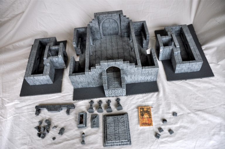 Dungeon Casting Part 1: Creating Dungeons With Hirst Arts Molds – GeekDad