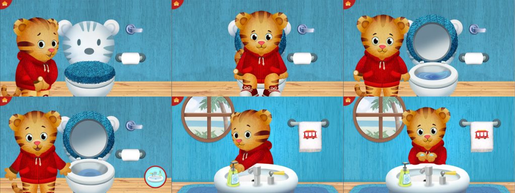 Daniel Tiger’s ‘Stop & Go Potty’ App Helps With Potty Training – GeekDad