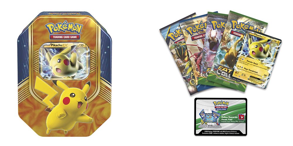 My Battle Heart Will Go on With the ‘Pokémon TCG’ Pikachu-EX Tin – GeekDad