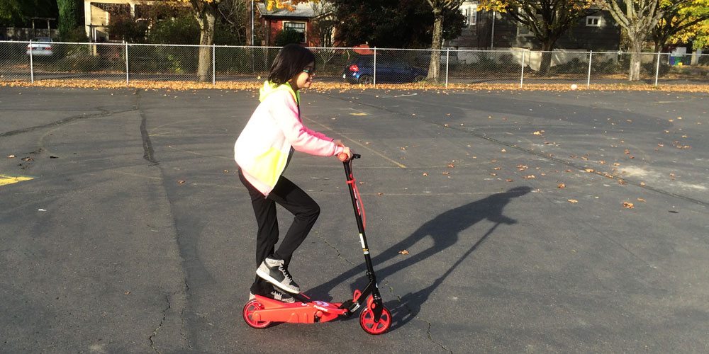 Pedal Power: The Yvolution Y Flyer Scooter – GeekDad