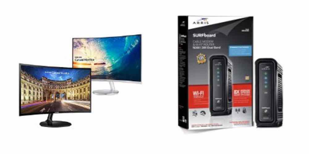 Save Big on Samsung Curved Monitors, Own Your Cable Modem With Today’s ...