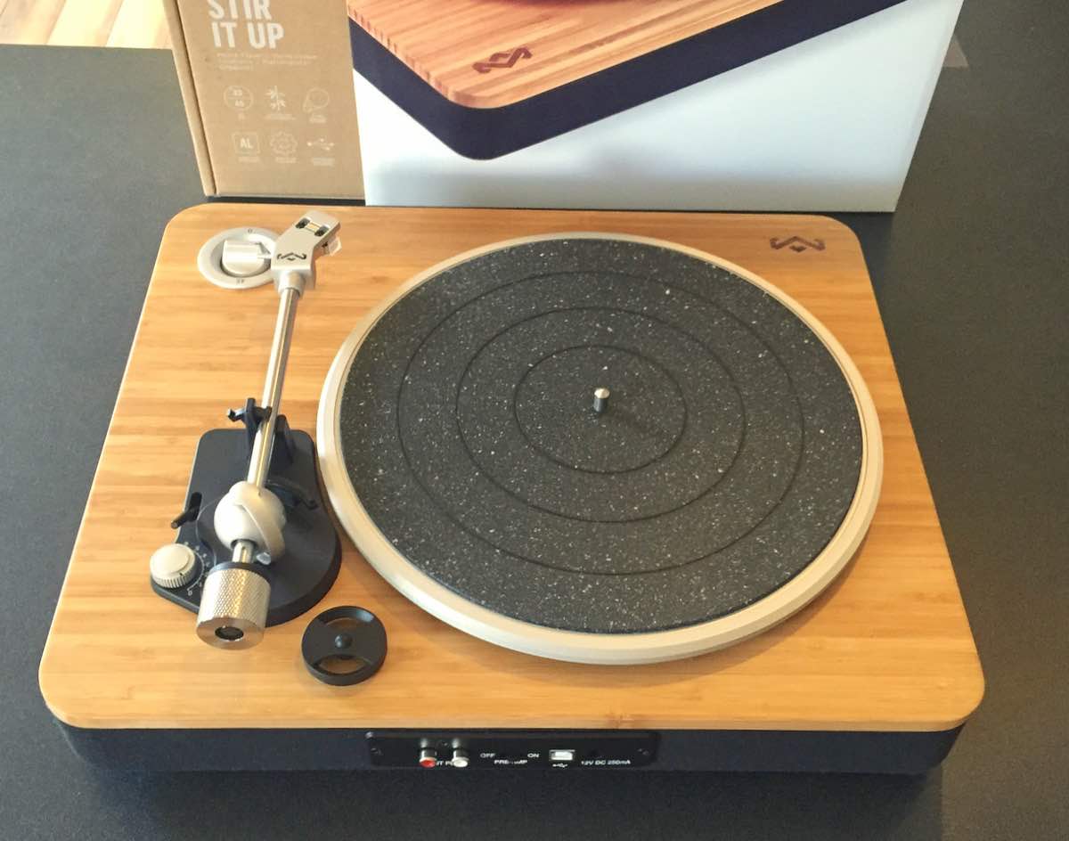 GeekDad Review: House of Marley Stir It Up Turntable – GeekDad