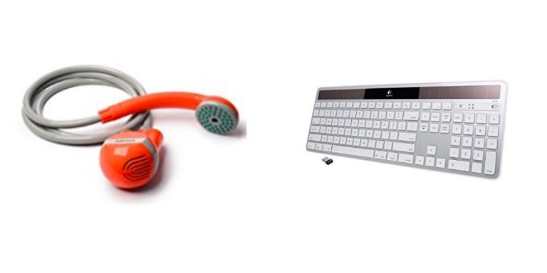 Get a Portable Shower With USB-Charged Pump for $26; Solar-Powered Mac ...