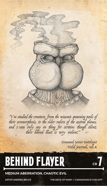 Kickstarter Tabletop Alert: The Deck of Many: DnD 5e Reference Cards ...