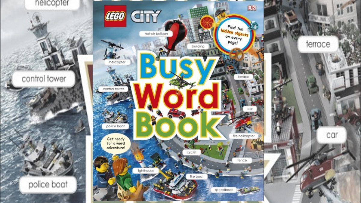 Word Wednesday! DK’s ‘LEGO City Busy Word Book’ – GeekDad