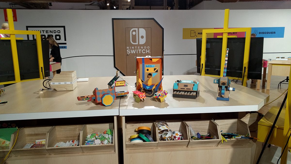 Nintendo Labo: Cardboard, Coloring, and Experiential Learning – GeekDad
