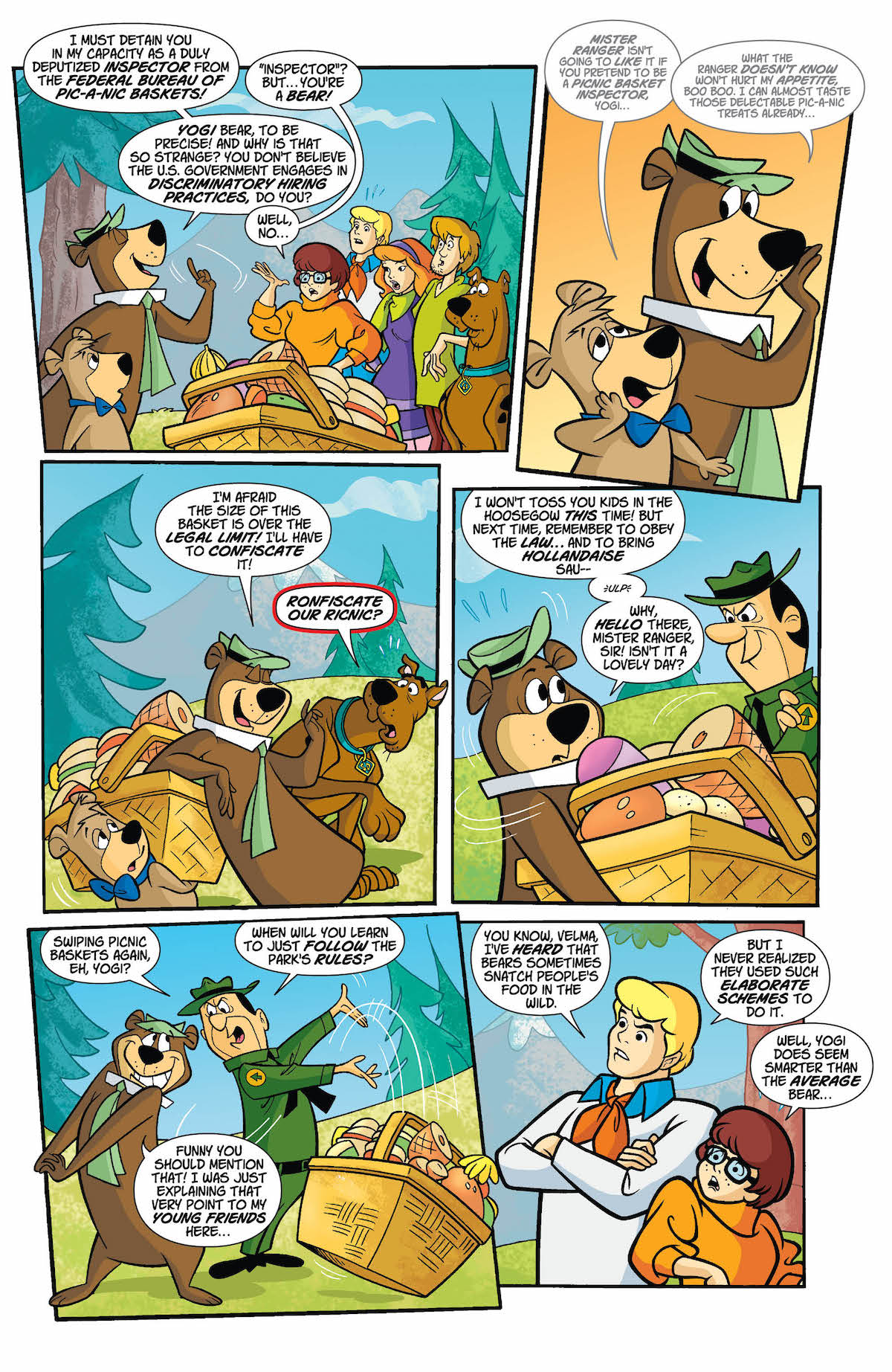 Review – Scooby-Doo Team-Up #35: Yogi Bear – GeekDad