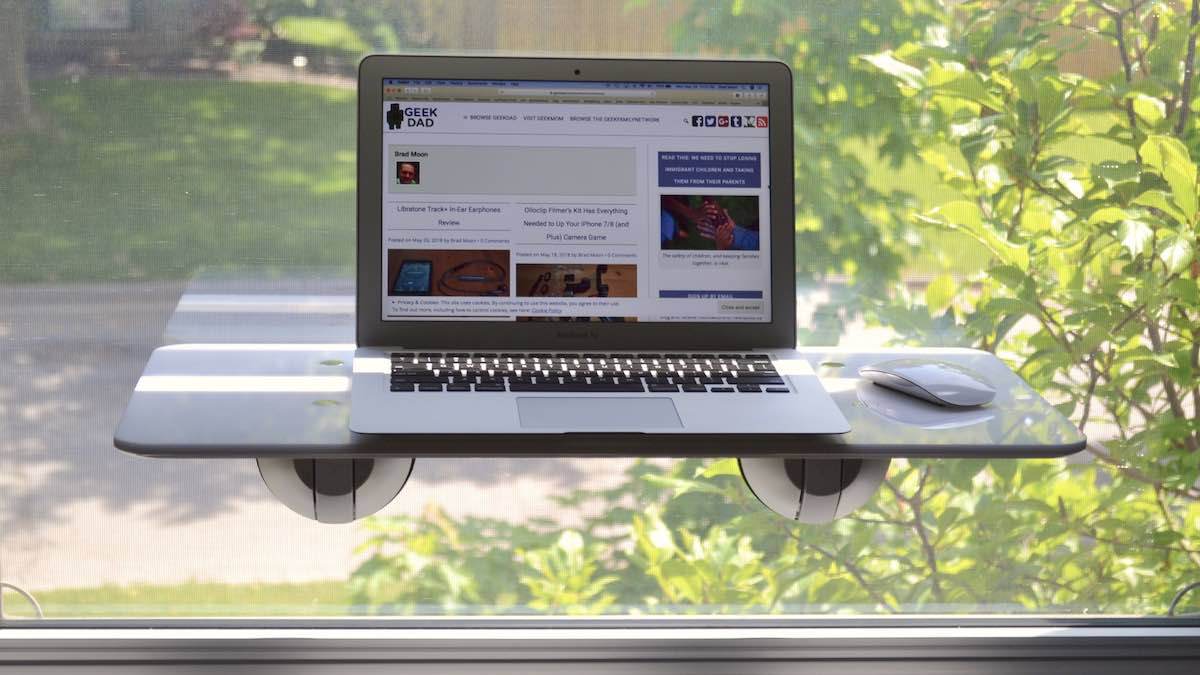 DeskView Review: The World’s First Window-Mounted Standing Desk – GeekDad