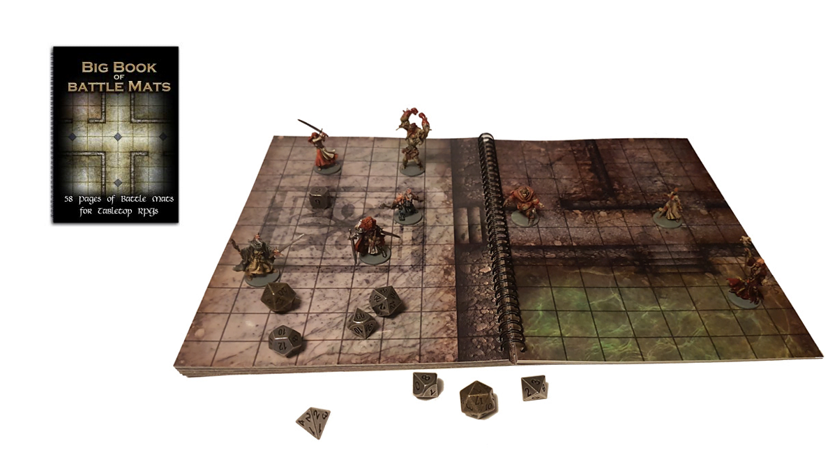 ‘Big Book of Battle Mats’ is a MUST-HAVE for DMs/GMs – GeekDad