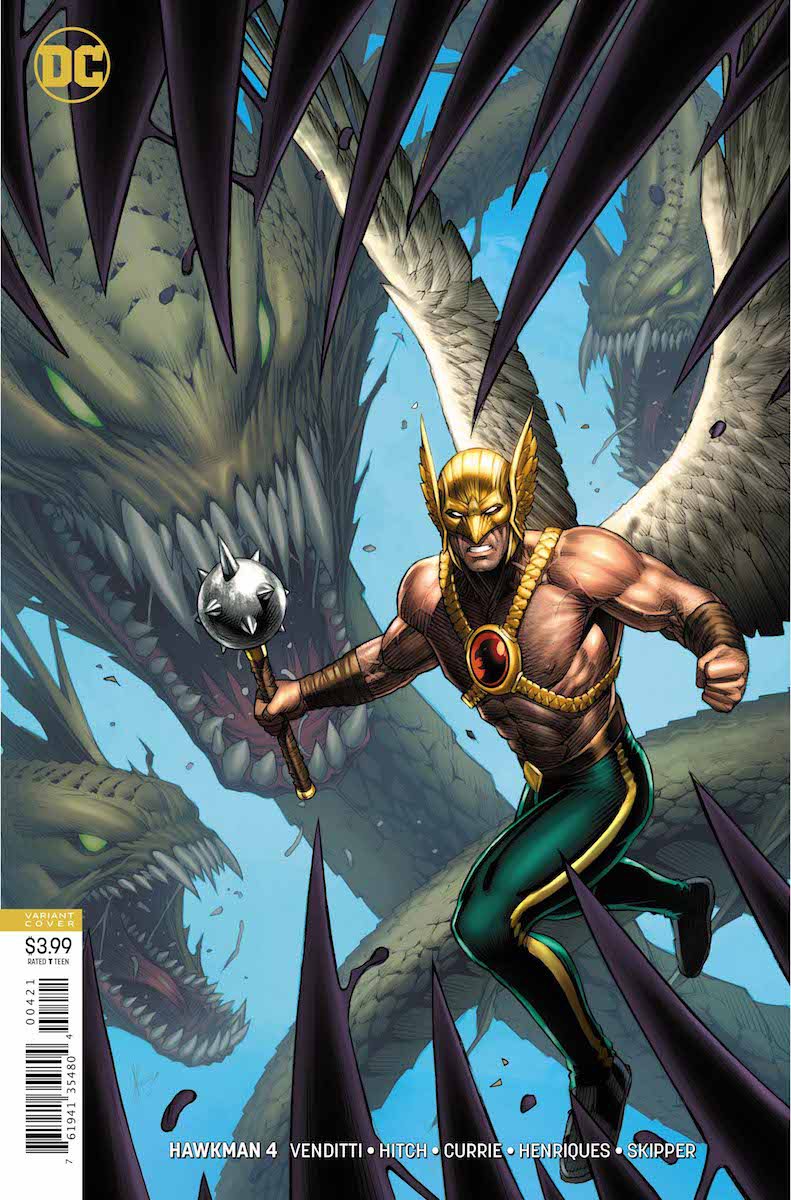 Review – Hawkman #4: Reunions on Thanagar – GeekDad