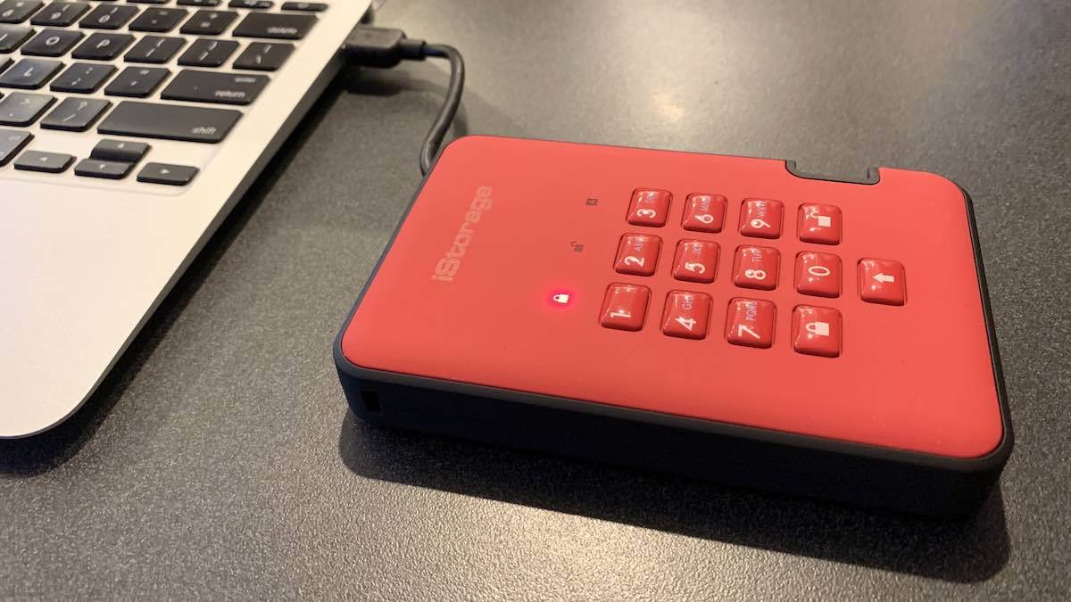GeekDad Review: iStorage DiskAshur 2 Encrypted Portable SSD – GeekDad