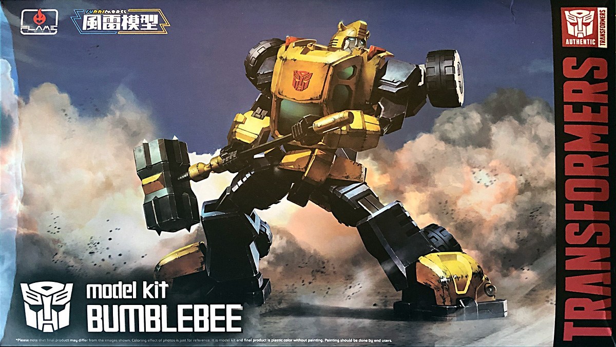 Flame Toys Bumblebee Scale Model Kit Review – GeekDad