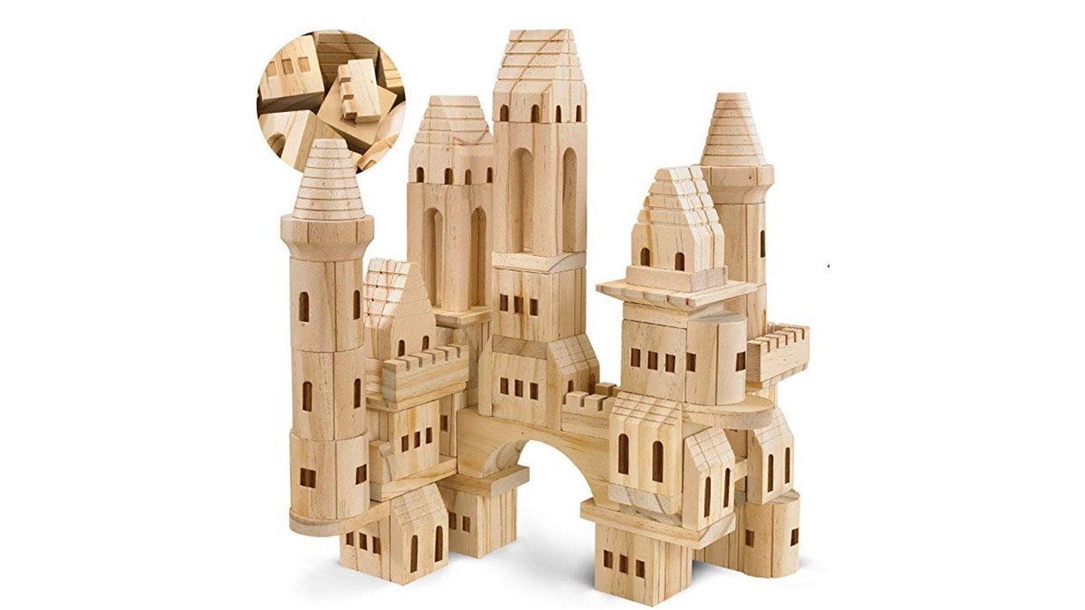 Geek Daily Deals July 12, 2019: 75-Piece Wooden Castle Block Set for ...