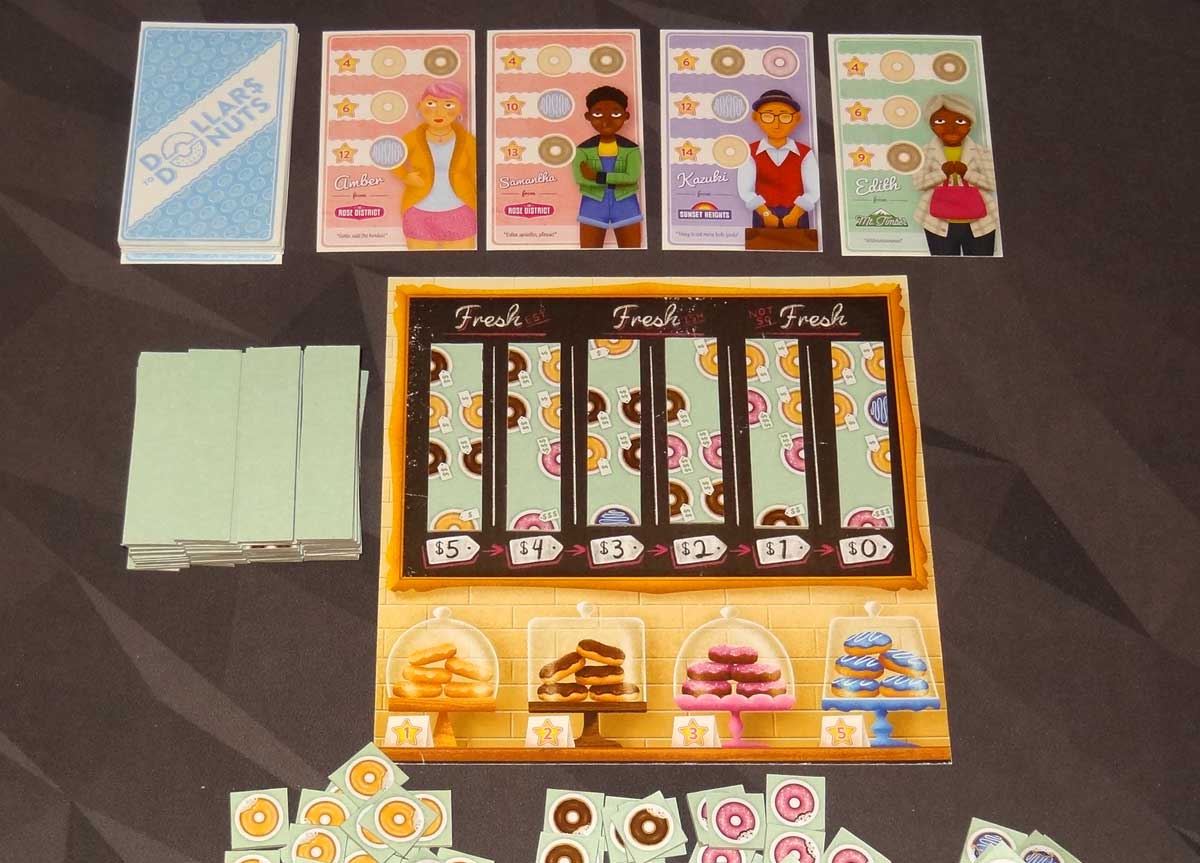 Kickstarter Tabletop Alert: ‘Dollars to Donuts’ – GeekDad
