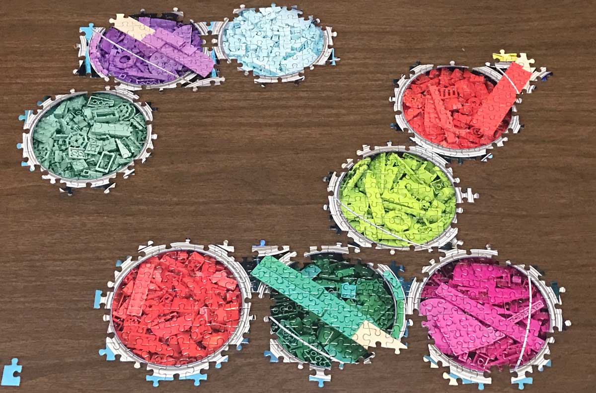 Putting Bricks Together in the LEGO Paint Party Puzzle – GeekDad