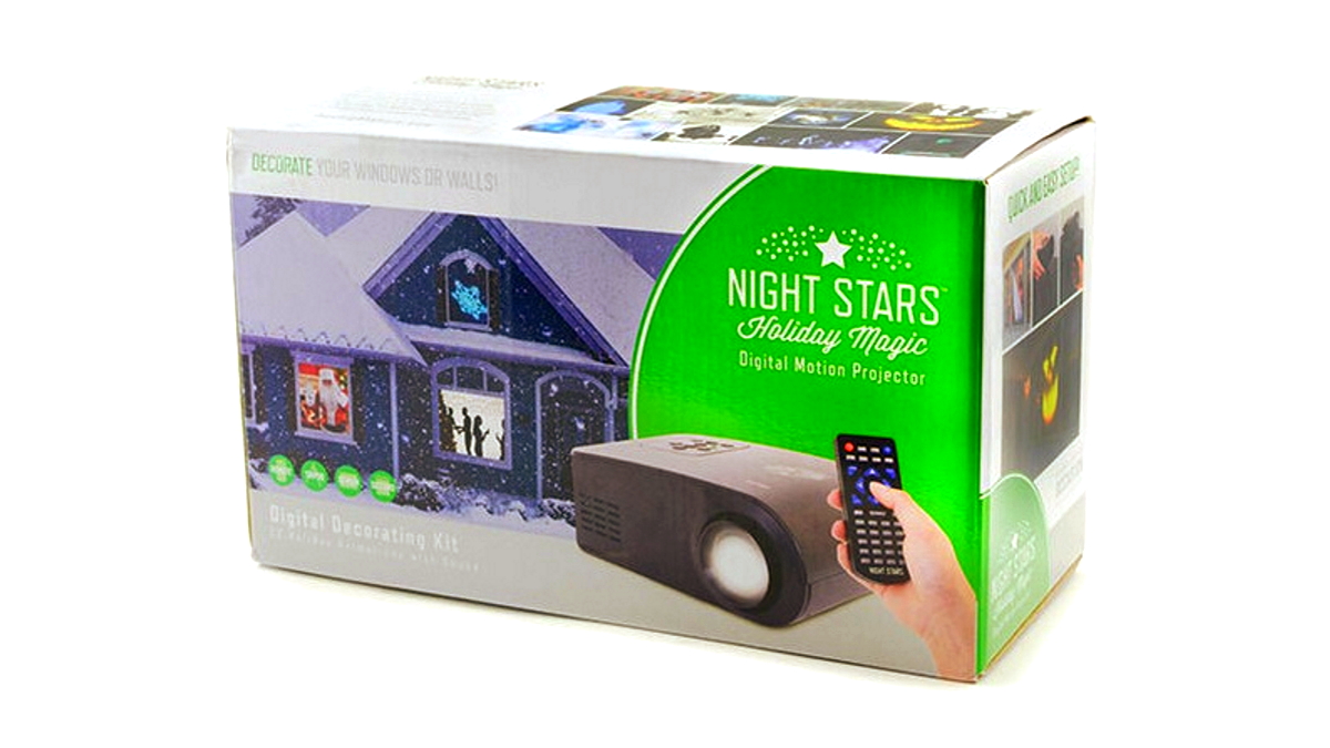 GeekDad Daily Deal: Digital Motion Projector with 12 Holiday Animations ...
