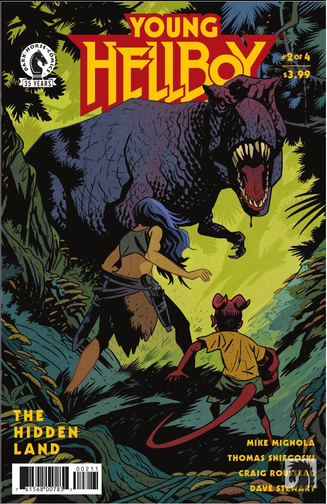 Review- ‘Young Hellboy: The Hidden Land #2’-Dinosaurs and Ancient ...