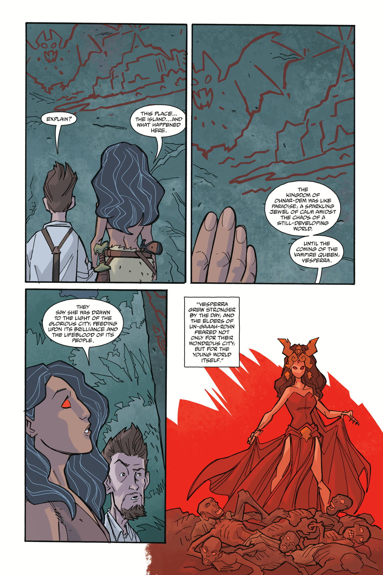 Review- ‘Young Hellboy: The Hidden Land #3’- A Vampire Queen Has Woken ...