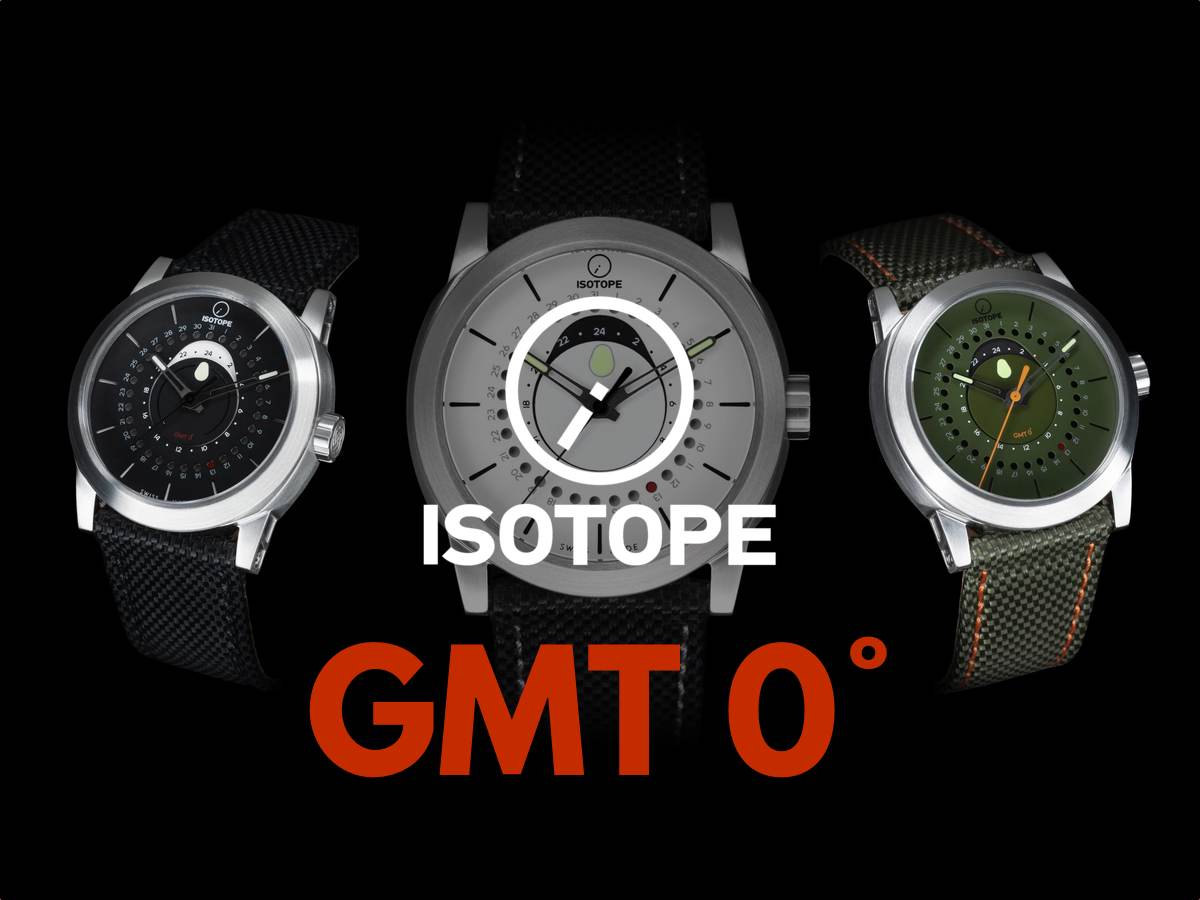 My New Favorite Watch: Isotope GMT 0° – GeekDad
