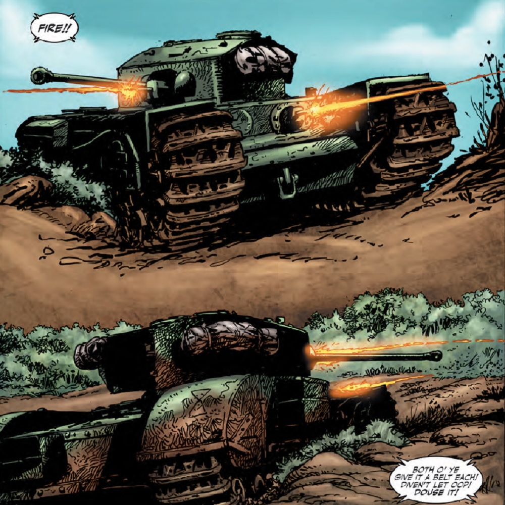 Follow the Royal Tank Regiment Through Battle in The New Graphic Novel ...