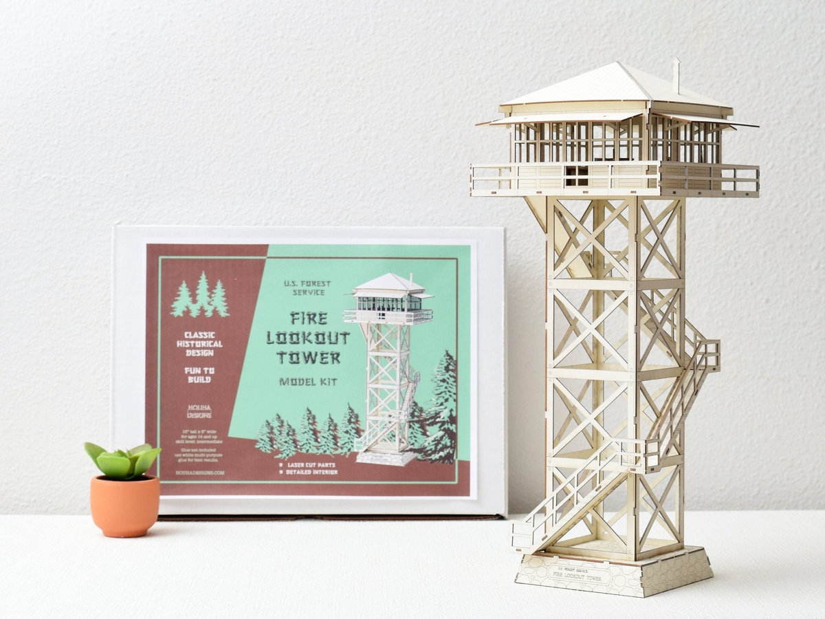 Build Your Own (Mini) Fire Lookout Tower – GeekDad