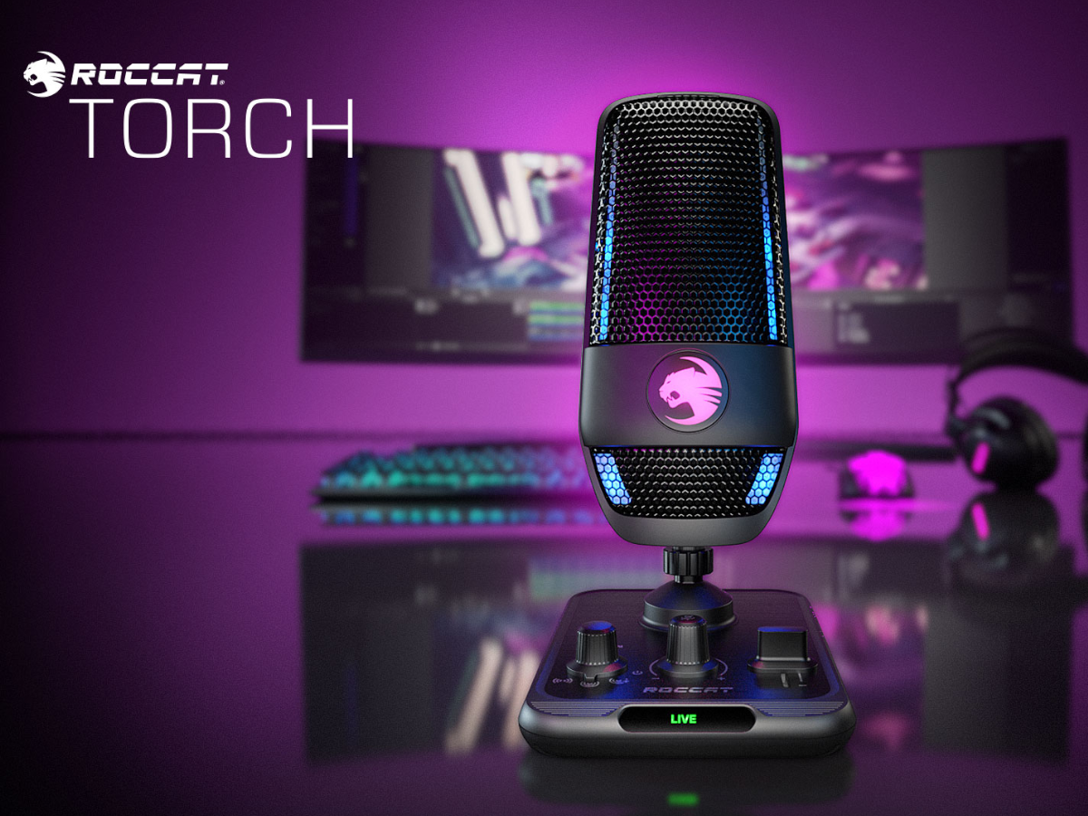 The Roccat Torch Studio-Grade USB Microphone – GeekDad