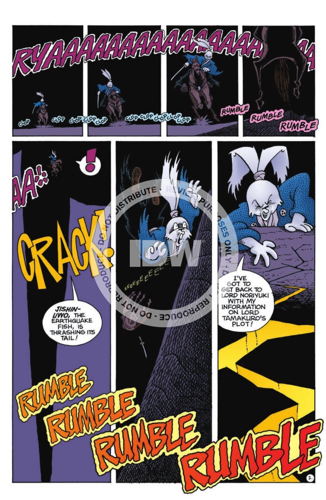 Review- ′Usagi Yojimbo: The Dragon Bellow Conspiracy #4′-Thunder and ...