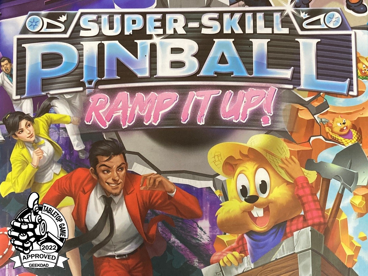 Roll and Write Fun with ‘Super-Skill Pinball: Ramp It Up’ – GeekDad