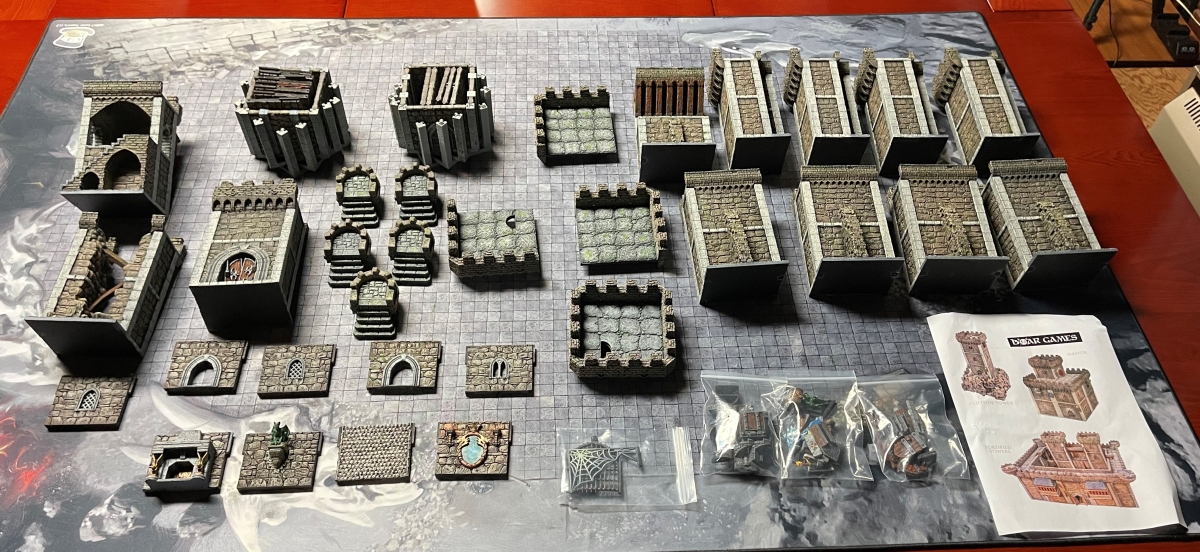 Kickstarter Tabletop Alert: Assemble a Massive Fortress on Your ...