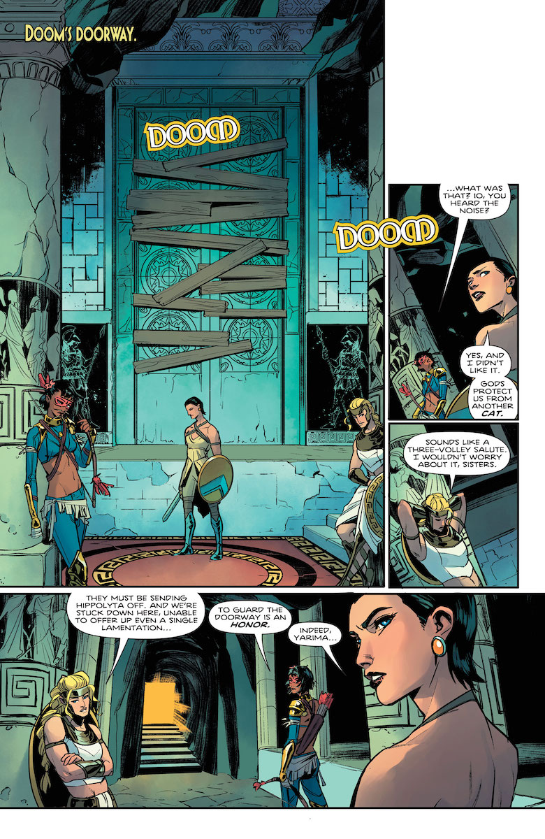 Review – Wonder Woman #785: Knockin’ At Doom’s Door – GeekDad