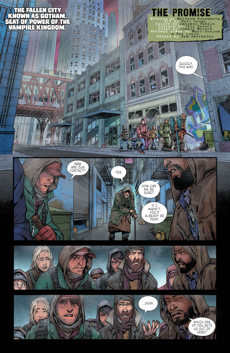 Review – DC vs. Vampires: Hunters #1 – Blood Ties – GeekDad