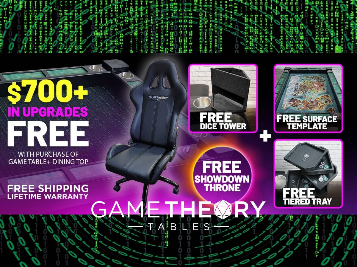 Deck Out an Origins Game Table With the Game Theory Tables Spring ...