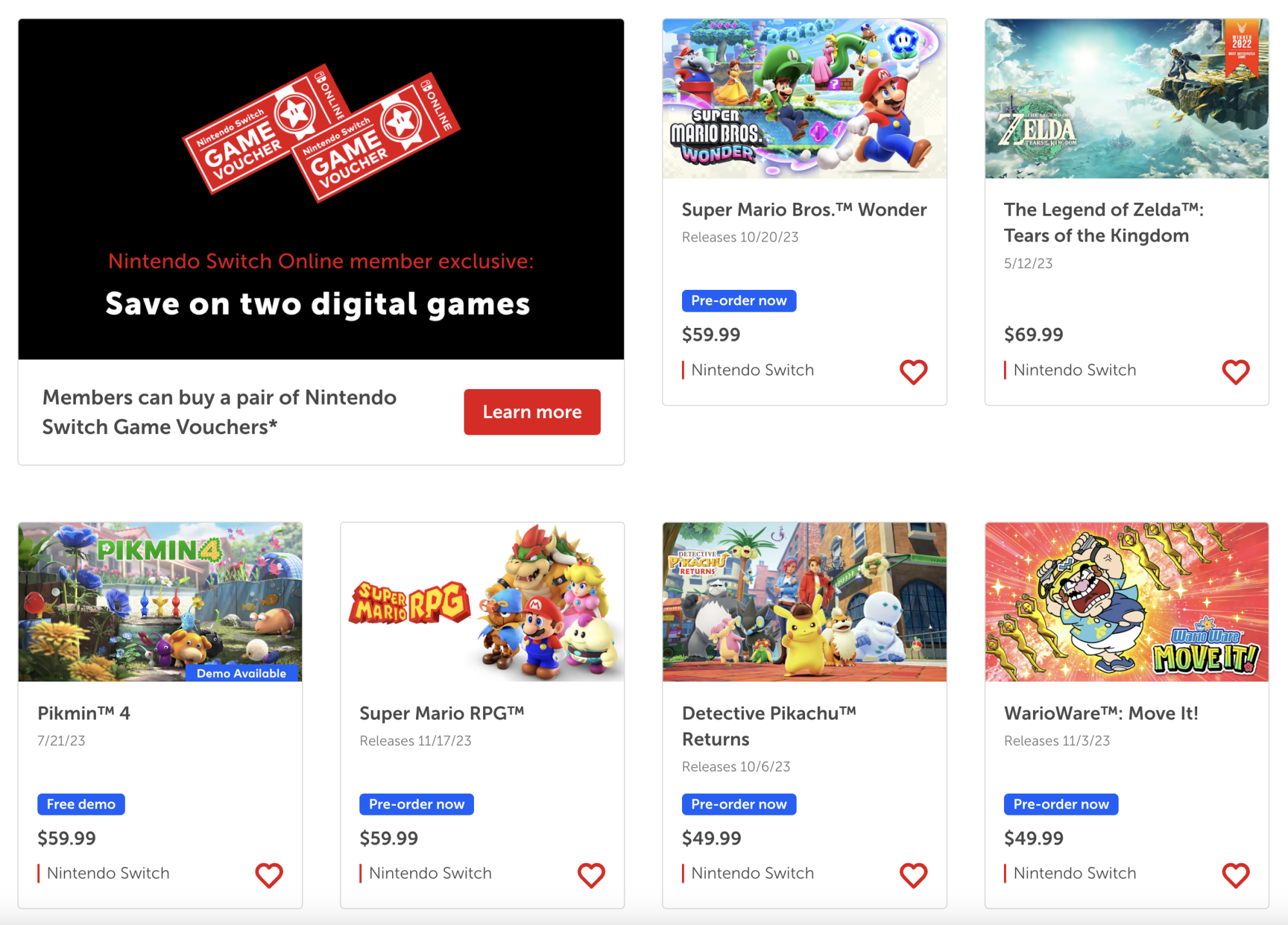 Save Money With Nintendo Switch Game Vouchers – GeekDad