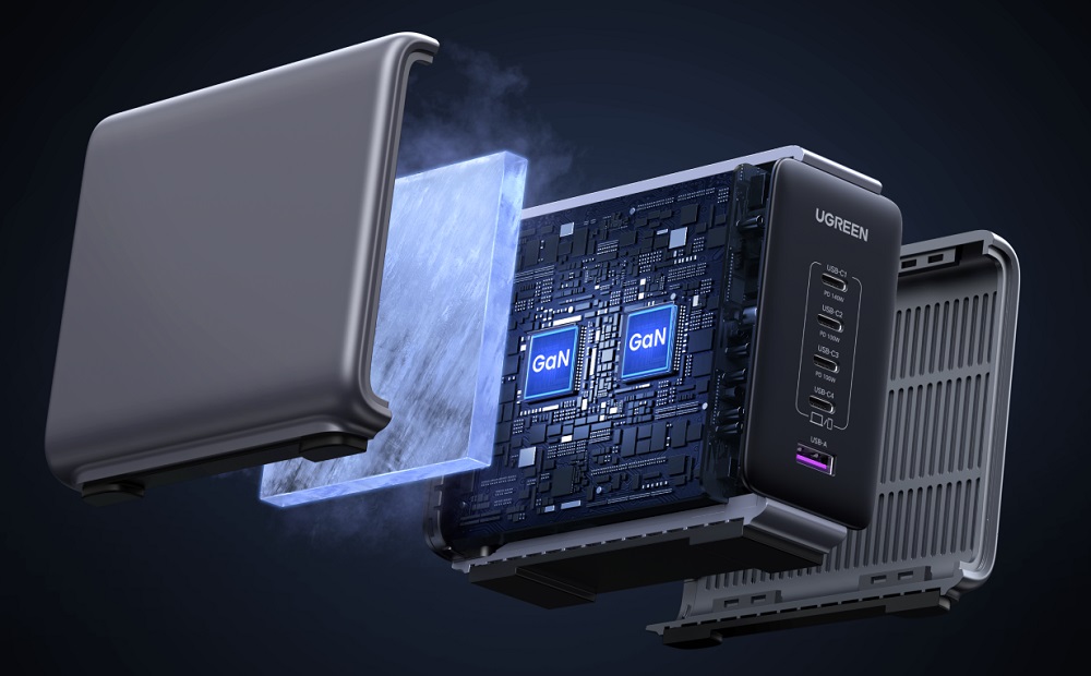 Keep All of Your Devices Charged With the UGREEN Nexode 300W 5-Port ...