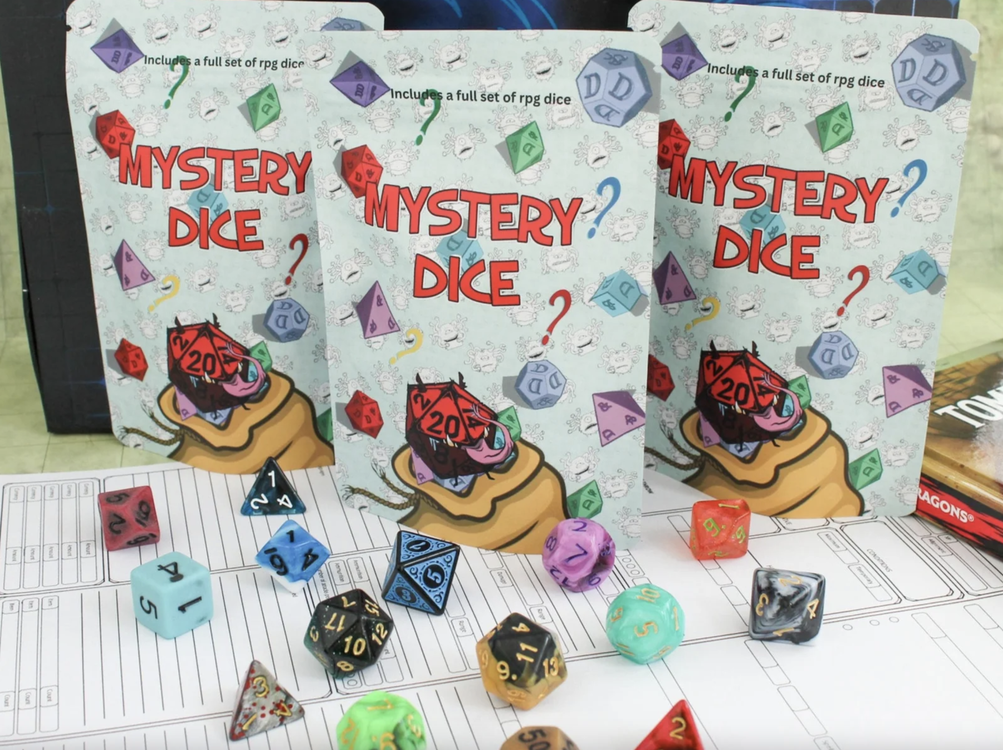 Mystery Dice Packs Make the Perfect Stocking-Stuffer – GeekDad