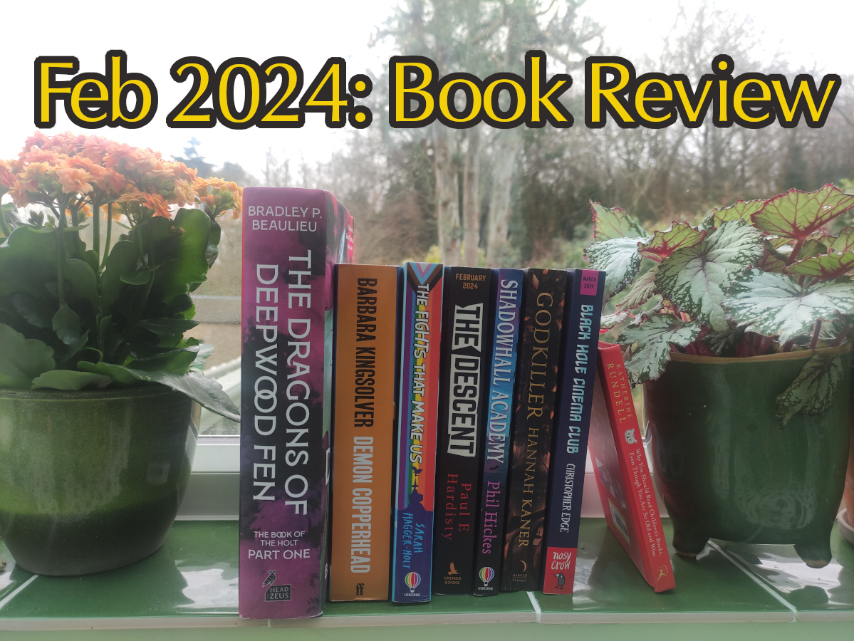 February 2024 Book Review Round Up! – GeekDad