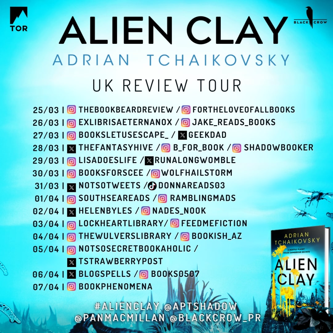 ‘Alien Clay’ by Adrian Tchaikovsky – GeekDad