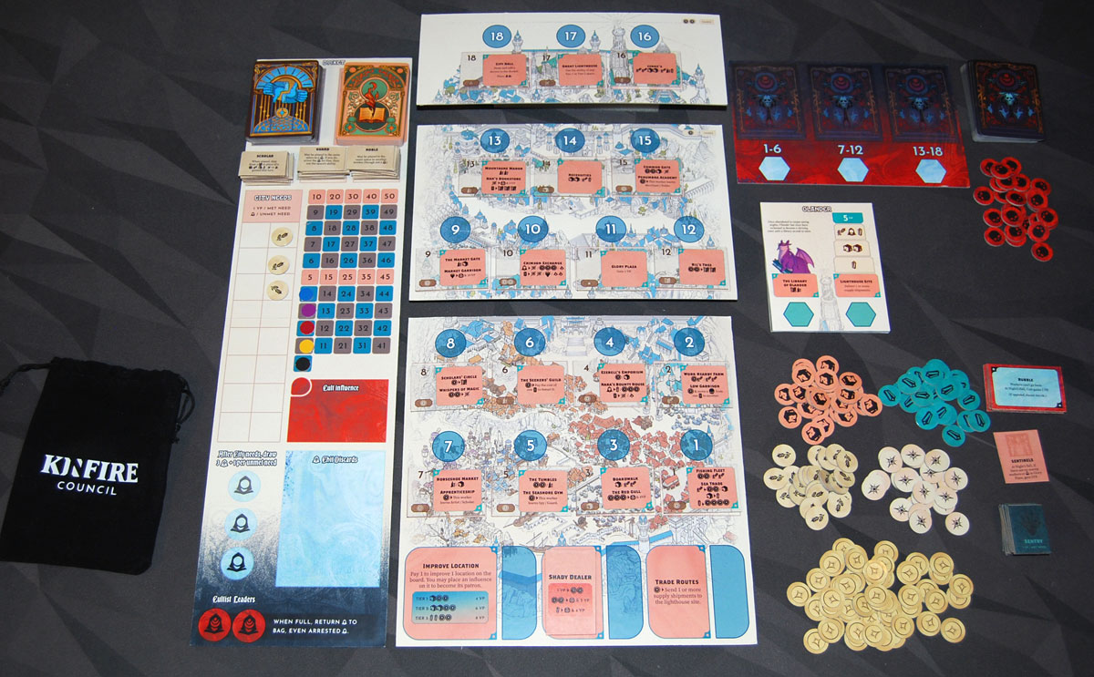 Kickstarter Tabletop Alert: ‘Kinfire Council’ – GeekDad