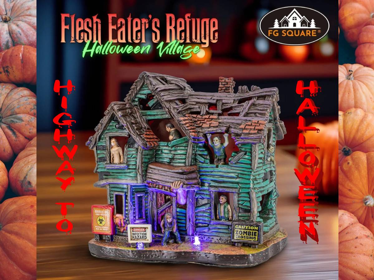 Highway to Halloween: The FG Square Flesh Eater’s Refuge Halloween ...